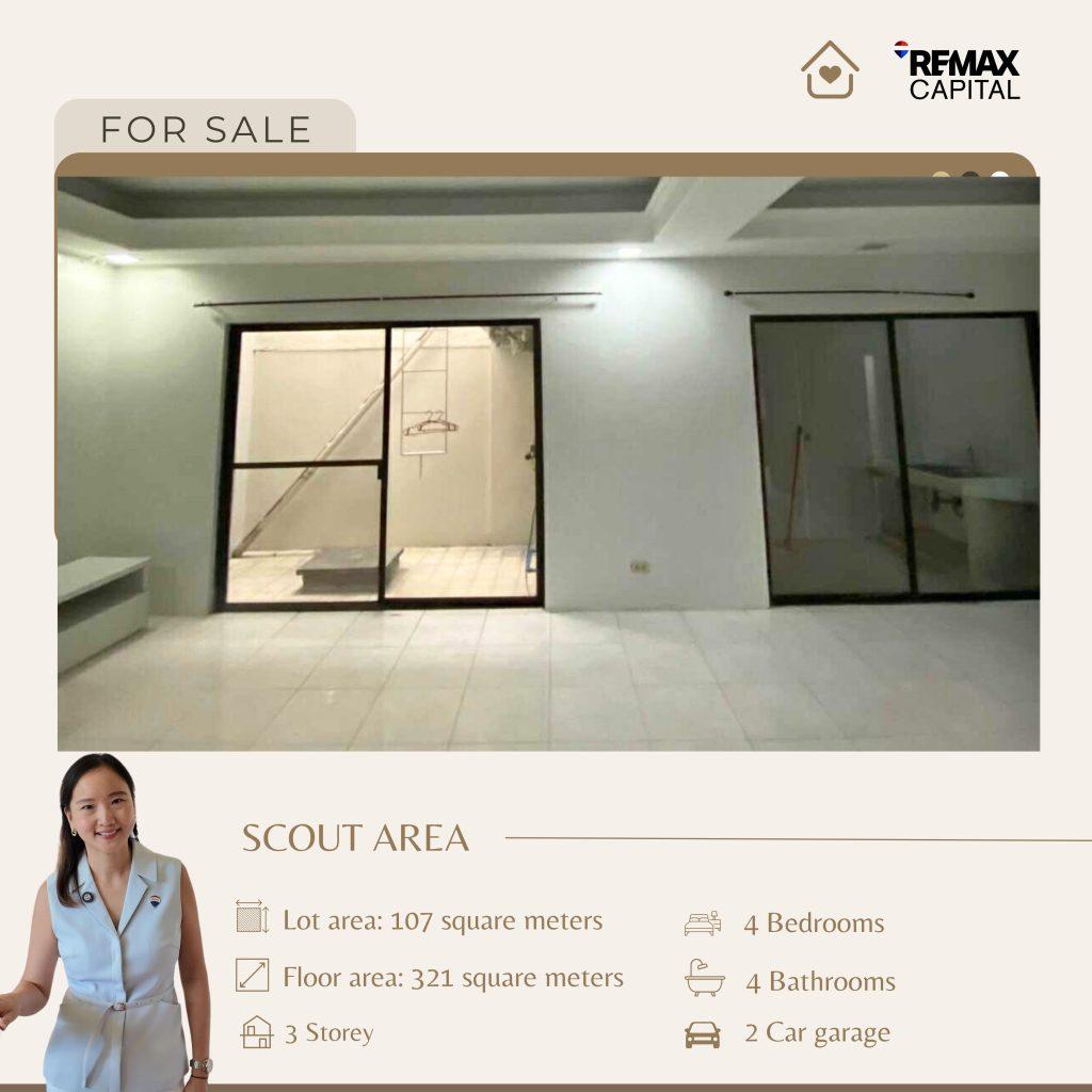 Scout Area Townhouse for Sale! Quezon City - Property Source PH