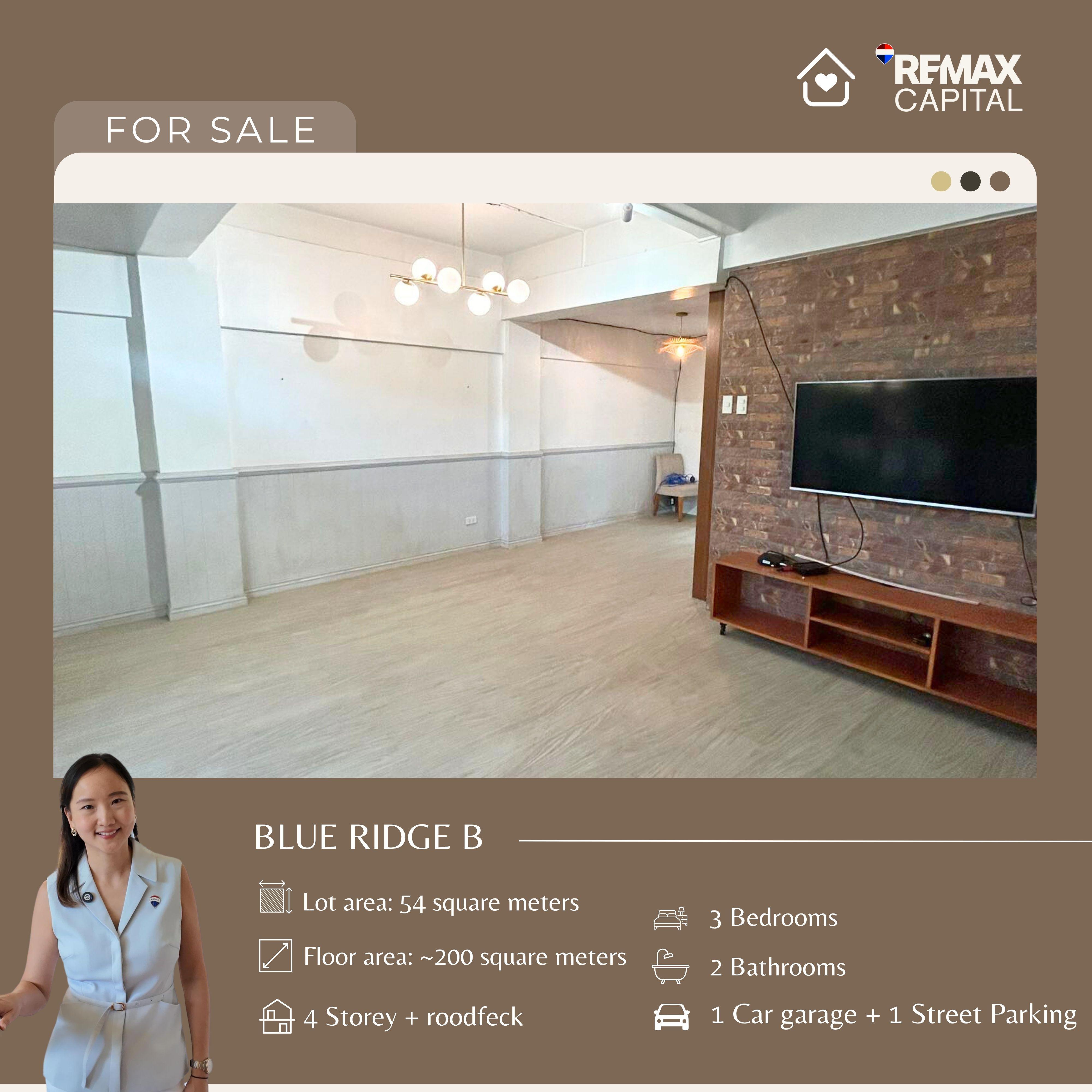 Blue Ridge B Townhouse for Sale! Quezon City - Property Source PH